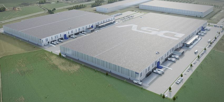 Solceller installeras på DSV:s nya lager | TRANSPORTochLOGISTIK.se