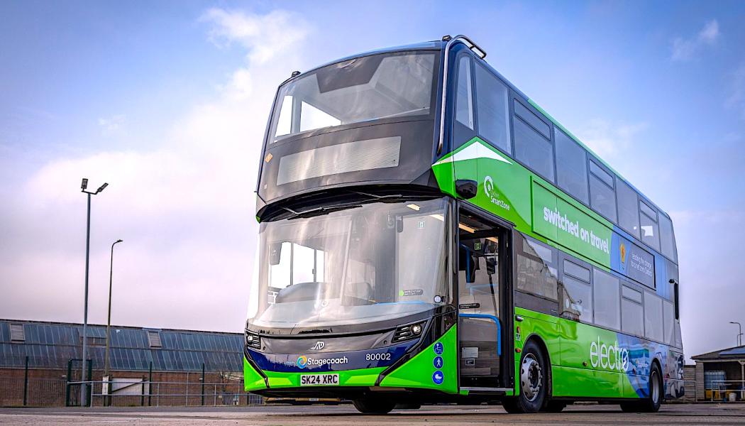 Stagecoach beställer 244 elbussar i stor satsning på nollutsläppsfordon ...