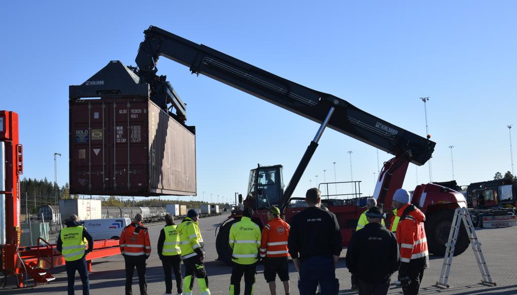 Ny lastplatta ska effektivisera logistiken i Umeå | TRANSPORTochLOGISTIK.se