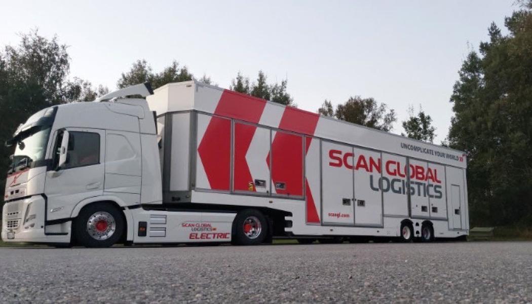 Scan Global Logistics expanderar med ellastbilar för fordonslogistik | TRANSPORTochLOGISTIK.se