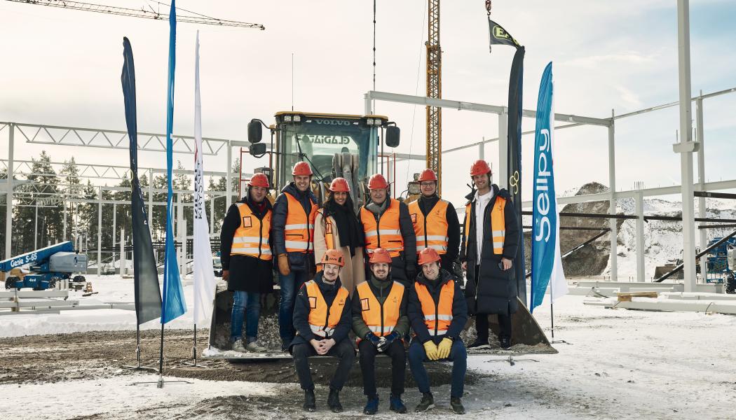 ”Halvlek” för Sellpys nya lagerbyggnad | TRANSPORTochLOGISTIK.se