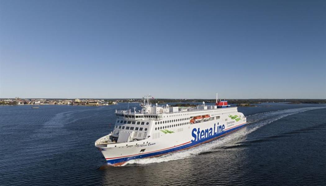 Stena Lines andra färja Stena Ebba är sjösatt på linjen Karlskrona ...