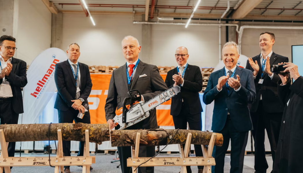 Hellman Logistics driver Stihls nya centrallager i Völklingen ...