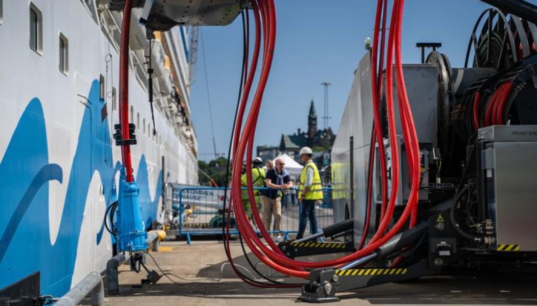 Milstolpe för Hållbarhet: Elanslutning för Kryssningsfartyg i Stockholm ...